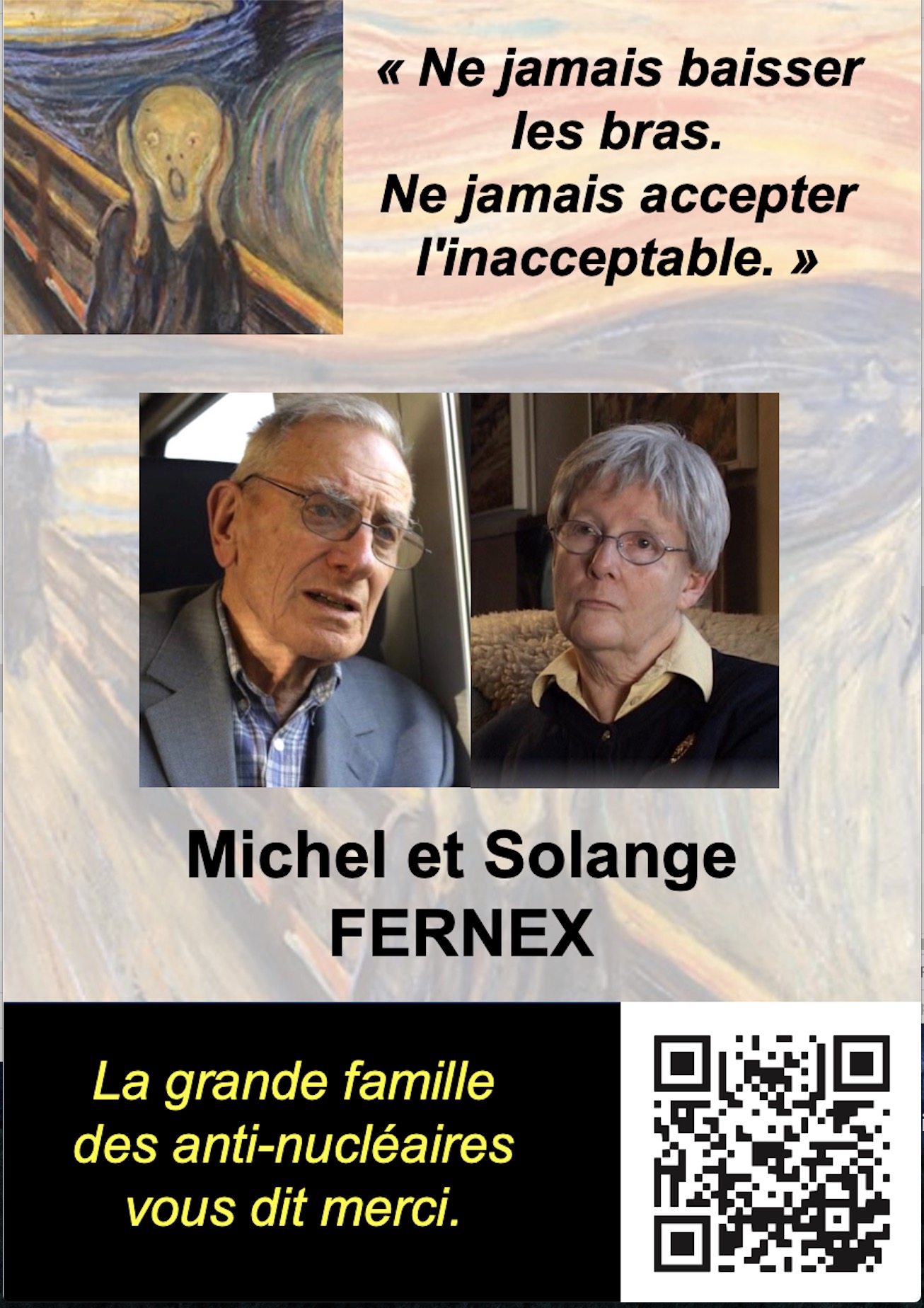 Michel Fernex nous a quitté . la grande famille des antinucléaires est ...